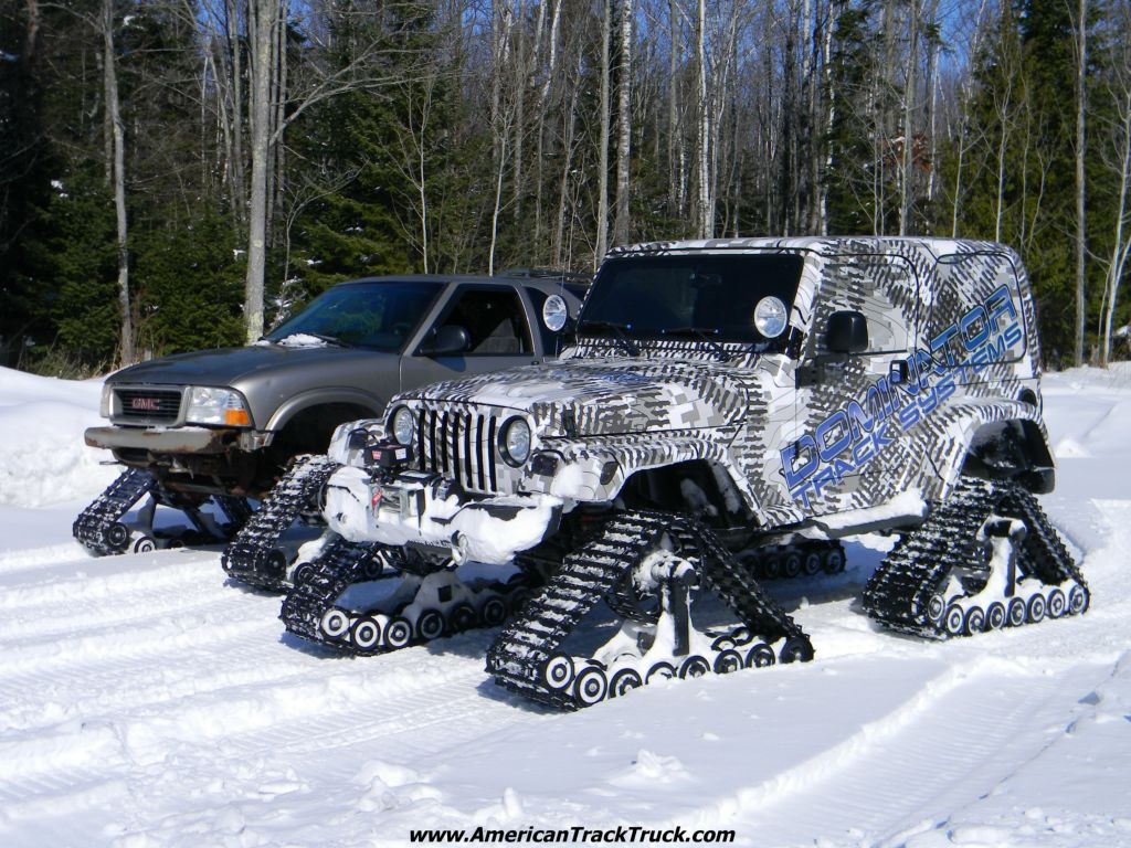 American Track Truck Car Truck SUV Rubber Track System